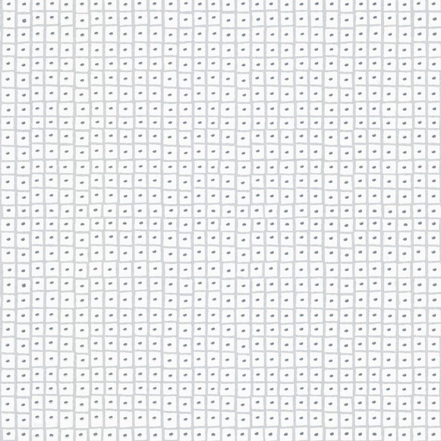 White-grey geometric non-woven wallpaper UC51002, Unconventional 2 ...