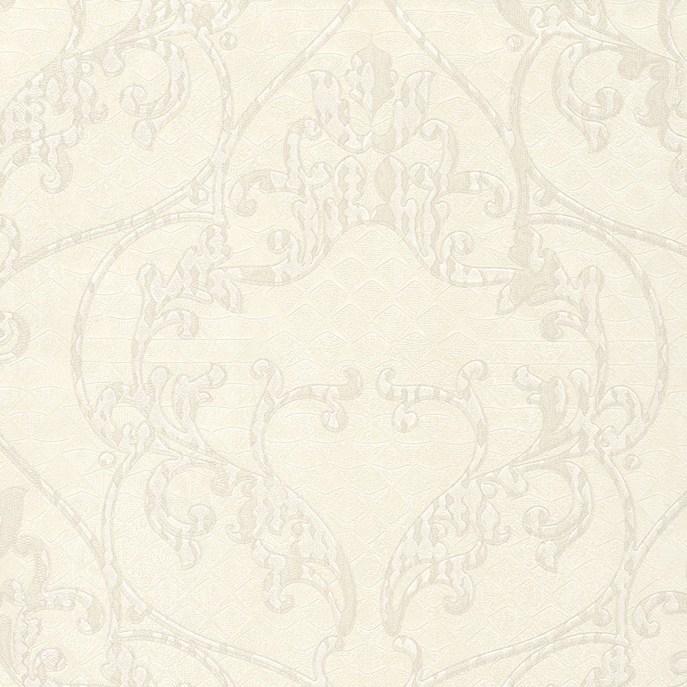 Beige non-woven baroque wallpaper 28501, Kaleido, Limonta | Over 12,000 ...