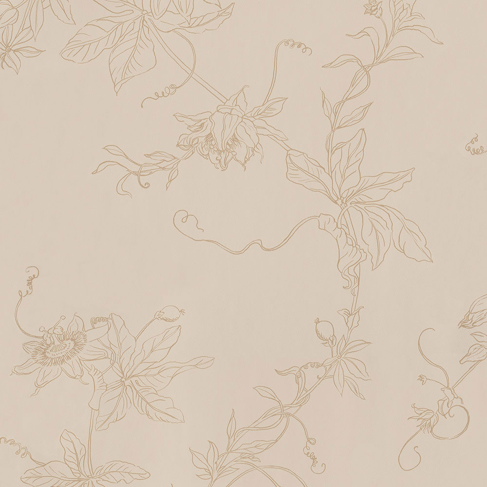Beige non-woven floral wallpaper, 220943, Preloved, BN Walls | Over ...